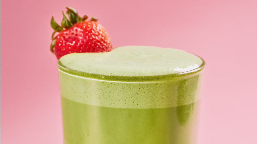 How to Make a Strawberry Matcha Latte at Home | Get the Recipe!